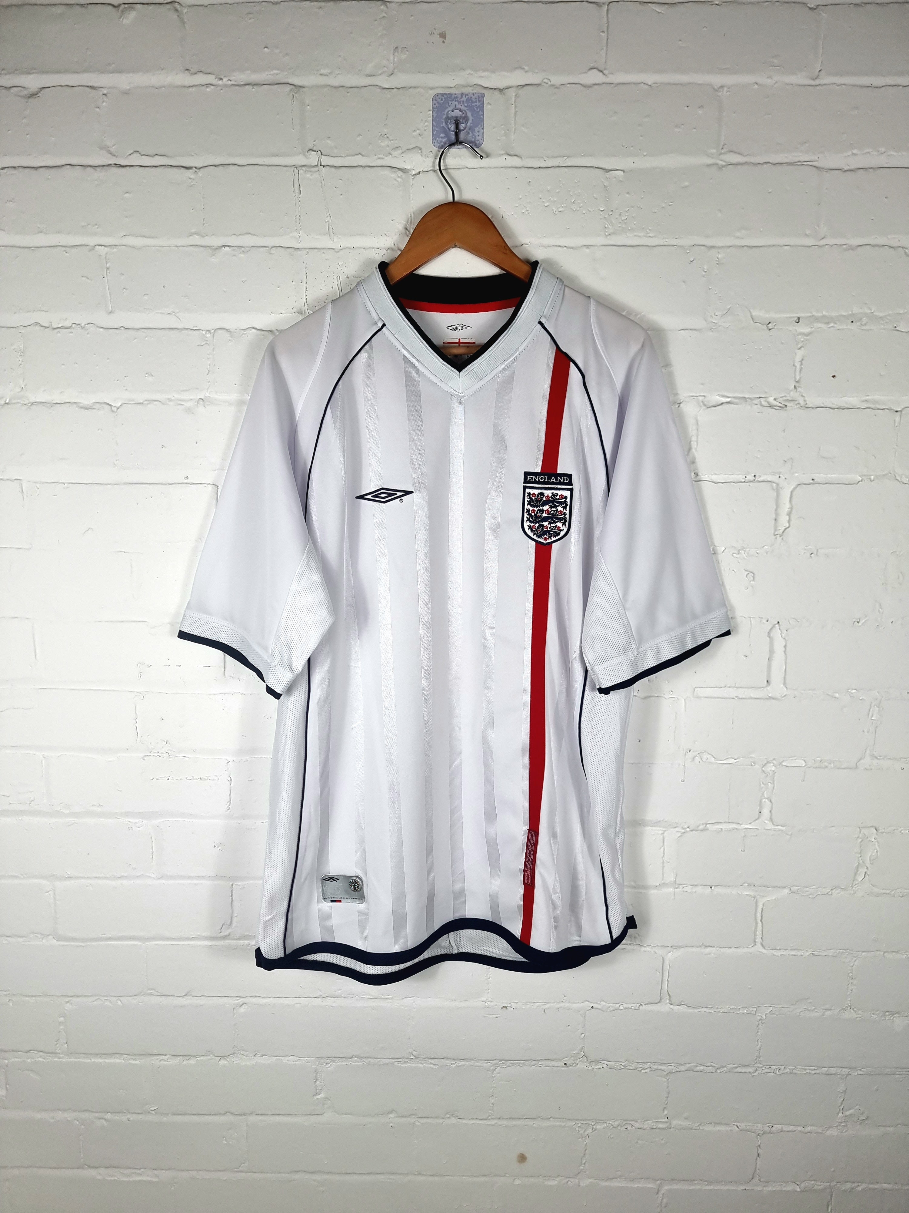 Umbro England 2001/03 Home Shirt XL – Granny's Football Store