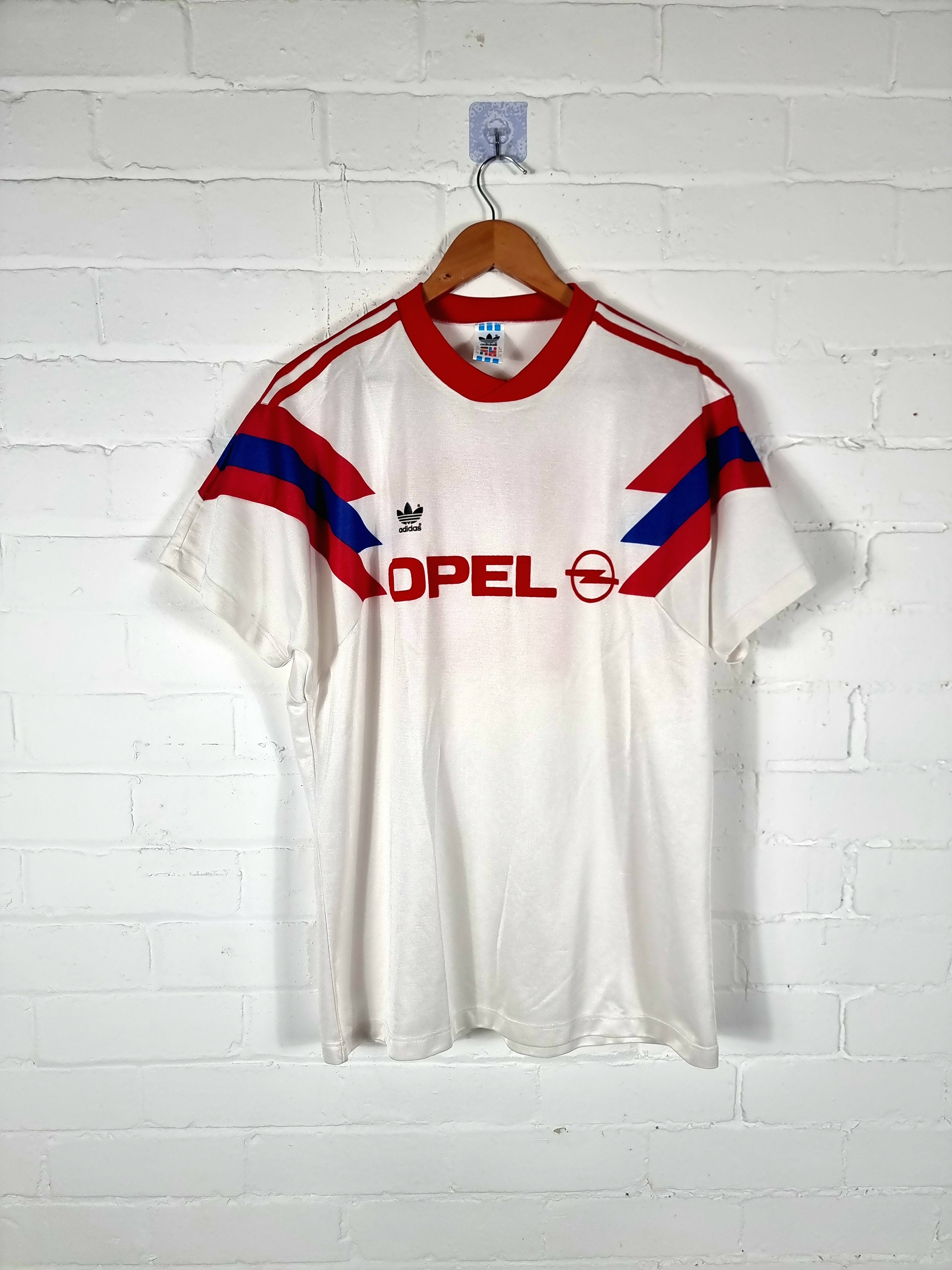 Adidas 1990s Vintage Opel Football Shirt Template Large – Granny's ...